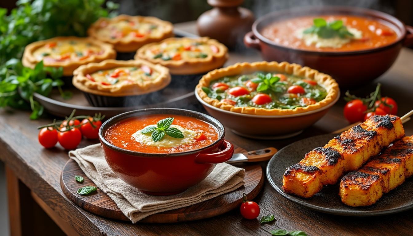 Recettes entrées chaudes faciles et rapides : idées simples et savoureuses